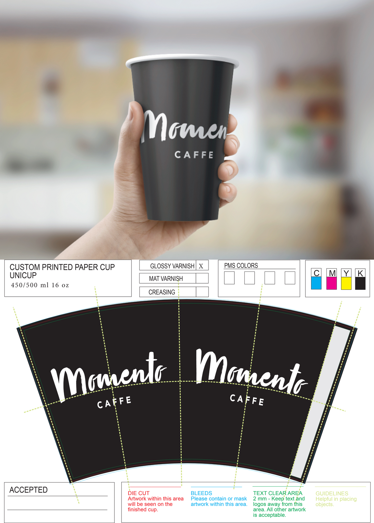 momento_450_mockup | Gobelets carton personnalisés